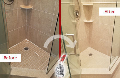 Shower Recaulking, Shower Recaulk - Sir Grout